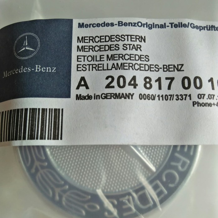 Jual Jual [READY] Emblem Kap Mesin Mercedes Benz W163 W124 W140 W202 ...