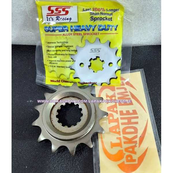Jual Gear Depan Sss 520 13 R25 Mt25 Yzf R250 Sss Original Ger Sss 520 ...