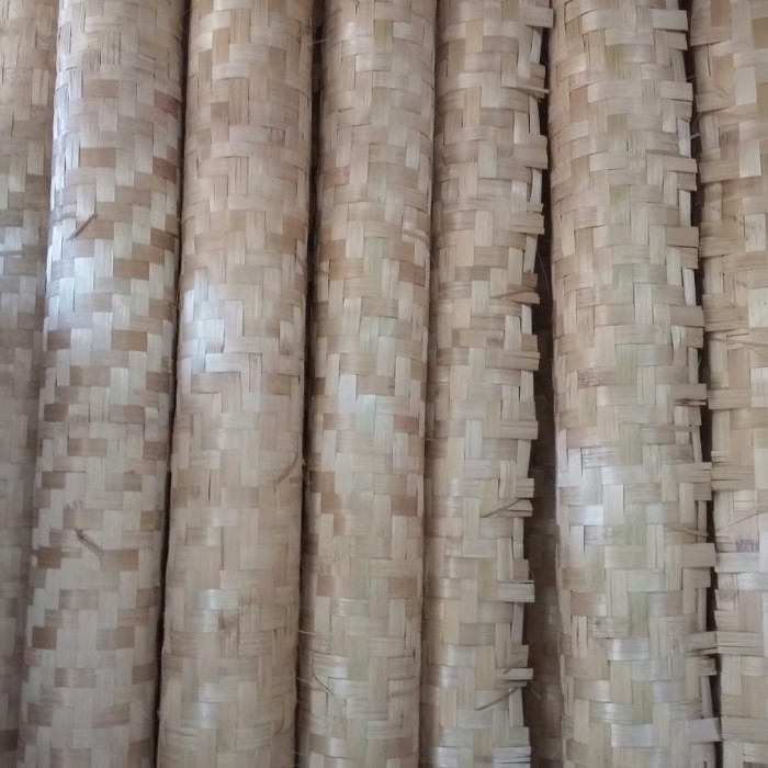 Jual HARGA SPESIAL GEDEK BAMBU ANYAMAN / BILIK DAGING BAMBU POLOS ...