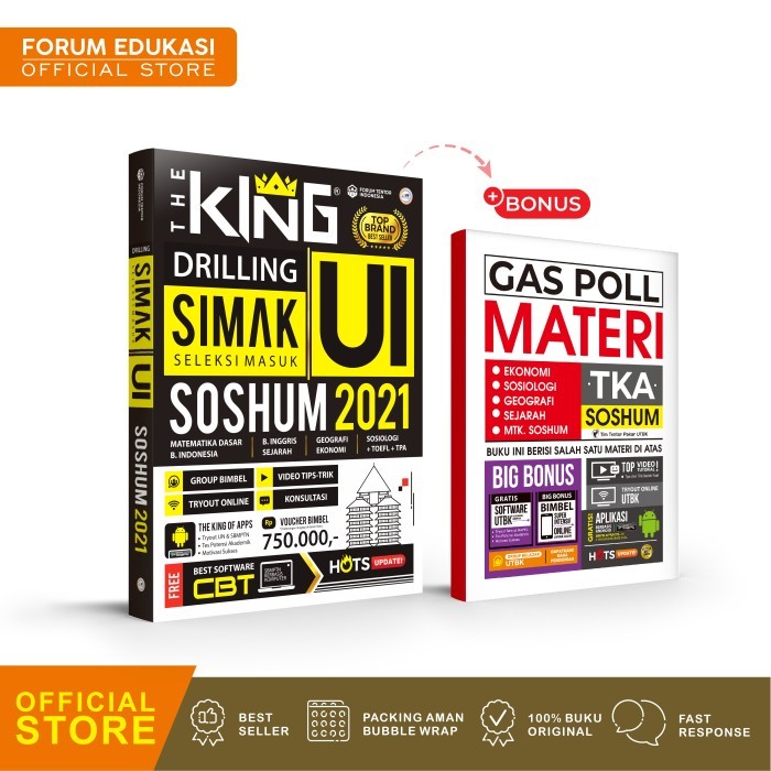 Jual Buku Simak Ui The King Drilling Soshum 2021 | Shopee Indonesia