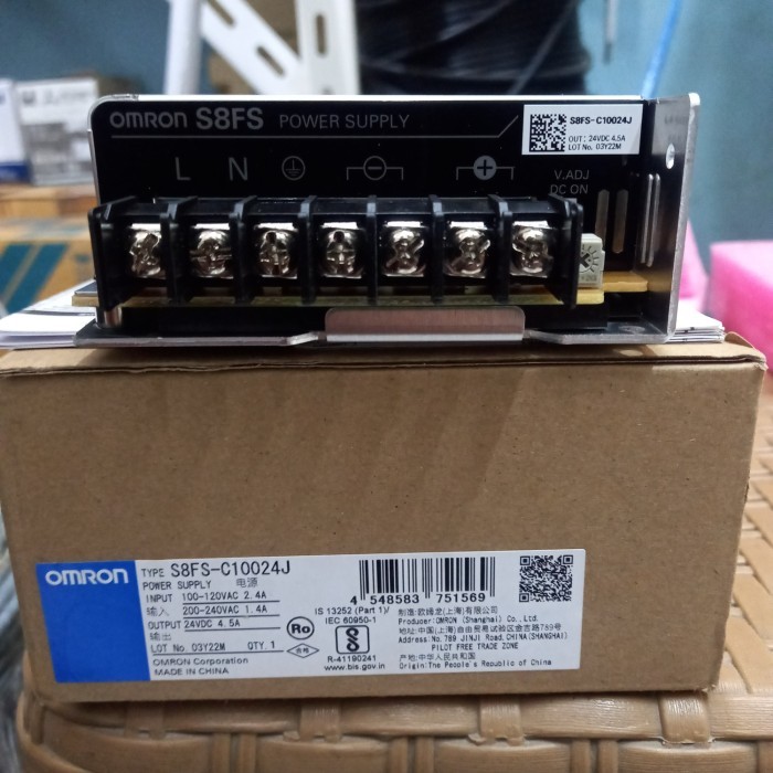 Jual Power Supply Omron S8Fs-C10024J 24V | Shopee Indonesia