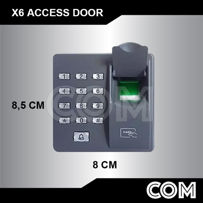 Jual Fingerprint Standalone Access Control X6 Akses Door Sidik Jari ...