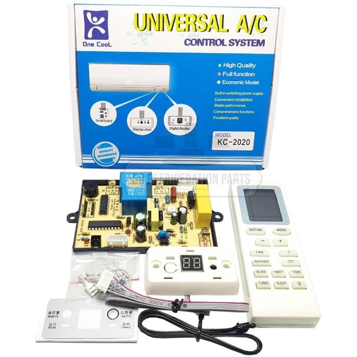 Jual MODUL PCB AC MULTI KC 2020 UNIVERSAL / PCB REMOTE AC MULTIFUNGSI ...