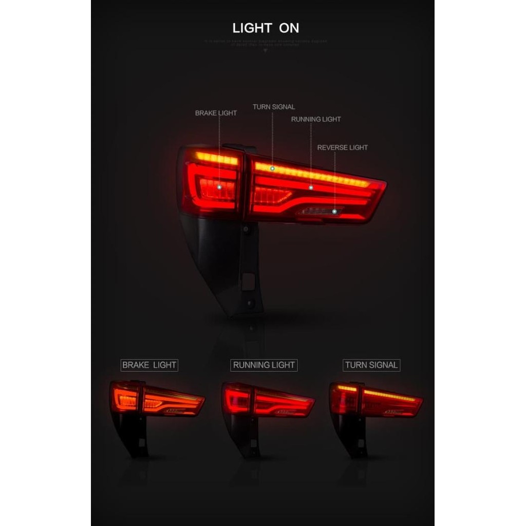 Jual STOPLAMP TOYOTA INNOVA REBORN 2016 - LED BAR YZ ORIGINAL DAN ...