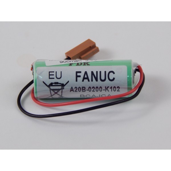 Jual ] Battery Baterai Lithium Fanuc PLC CNC A98L-0031-0012 A02B-0200-K102 3V | Shopee Indonesia