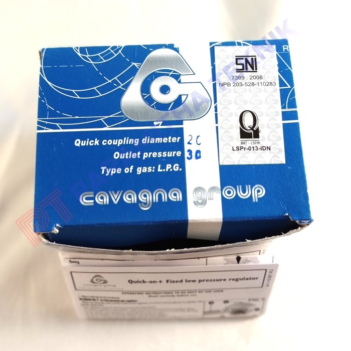 Jual REGULATOR GAS LPG RECA / KEPALA GAS KOSANGAS RECA/ MADE IN ITALY ...