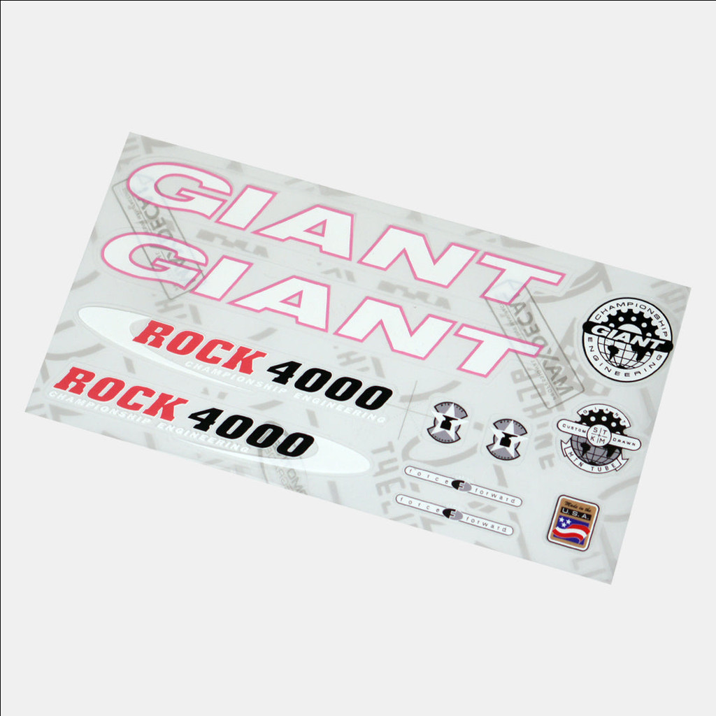 Jual Giant Rock 4000 Frameset / Sticker / Decal Sepeda | Shopee Indonesia