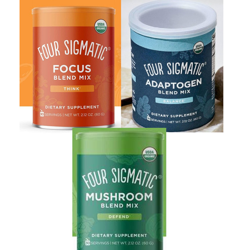 Jual Four Sigmatic Focus Mushroom Adaptogen Blend Lions Mane Cordyseps ...