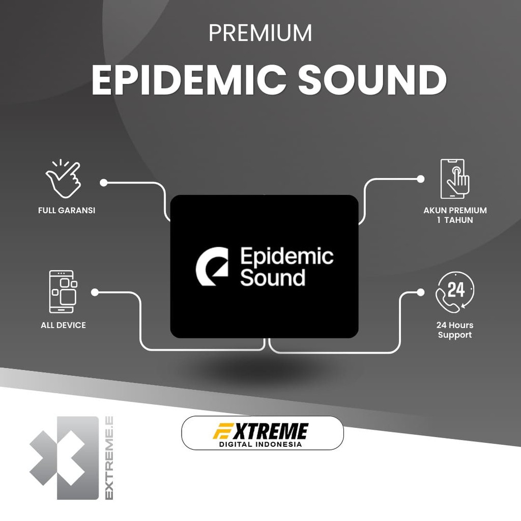 Jual Epidemic Sound Premium 1 Tahun Resmi Bergaransi (Proses Instant ...