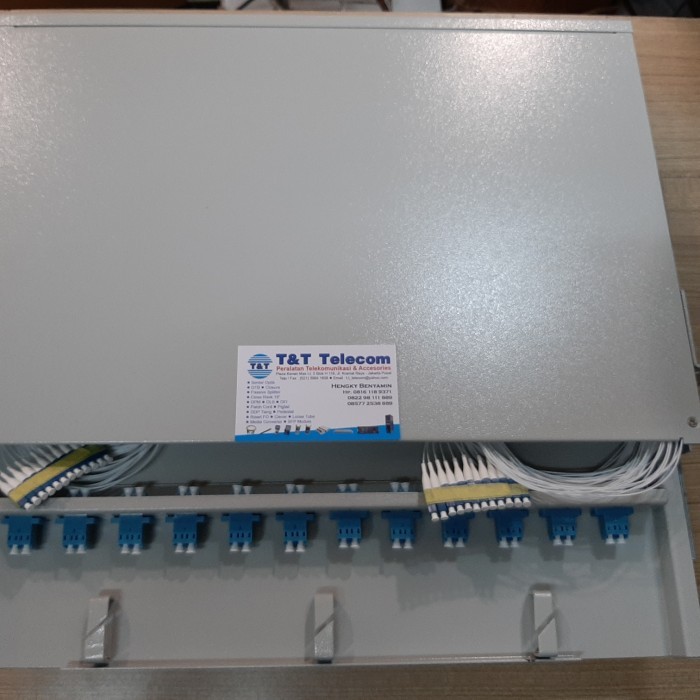 Jual PROMO! PAZ odf otb rack 12 core lengkap LC singlemode | Shopee ...