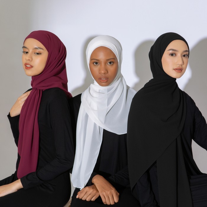 Jual Lozy Hijab - Bawal Inner Shawl (Pashmina Inner Ciput) | Shopee ...