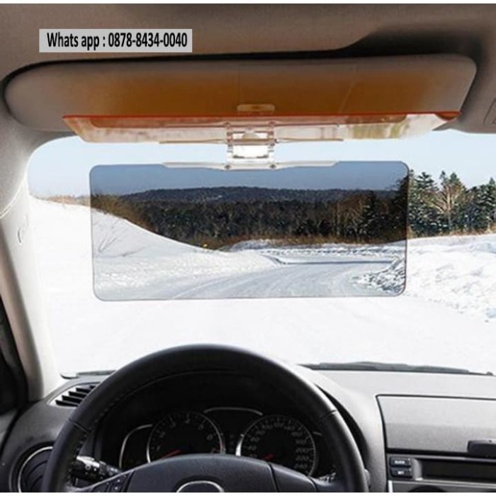 Jual PENGHALANG SINAR UV LIPAT HD UNTUK SUN VISOR MOBIL ANTI GLARE ...