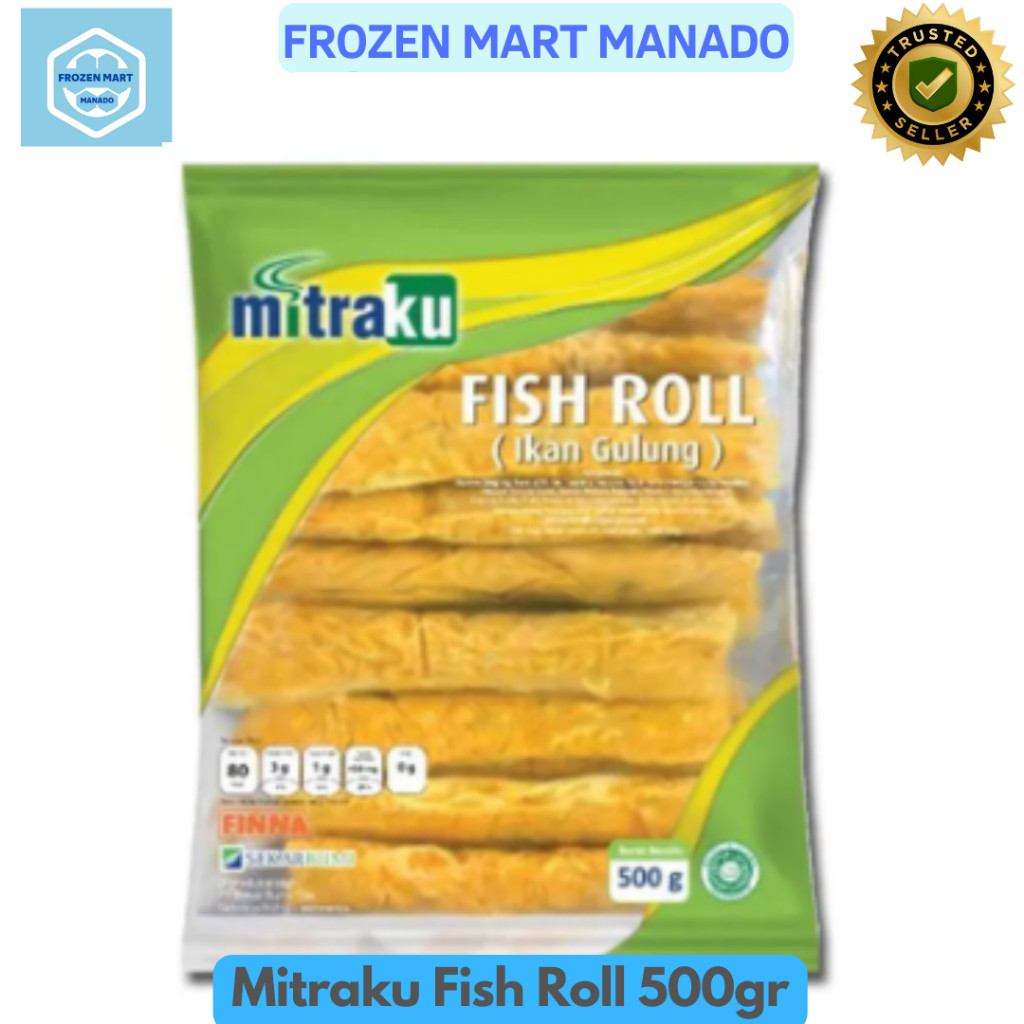Jual Mitraku Fish Roll 500gr - Frozen Mart Manado (Frozen Food Manado ...