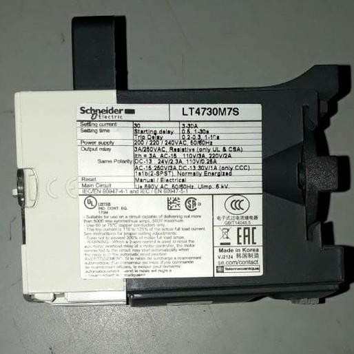 Jual Promo EOCR LT4730M7S Schneider Electronic Over Current Relay ...