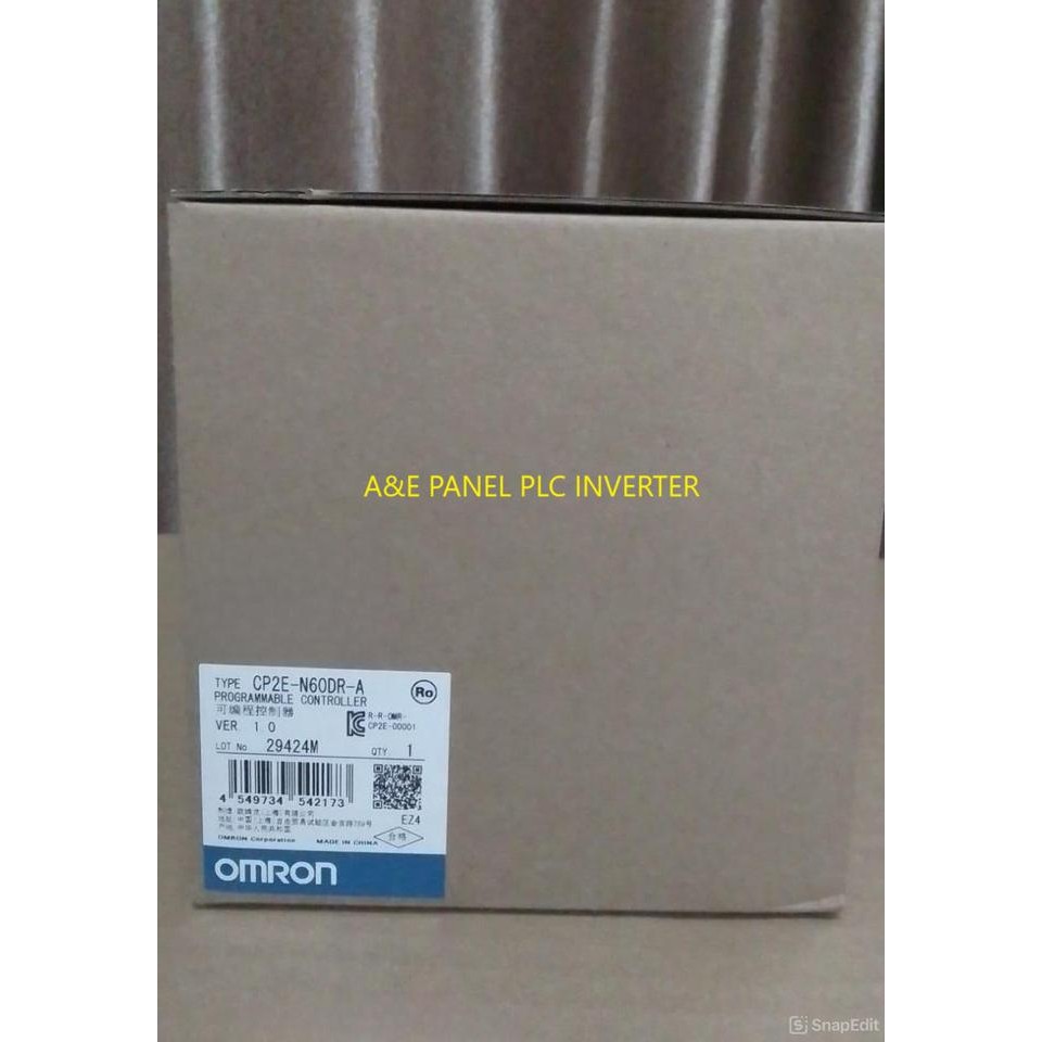 Jual PLC Omron CP2E-N60DR-A CP2E N60DR A N60DRA | Shopee Indonesia
