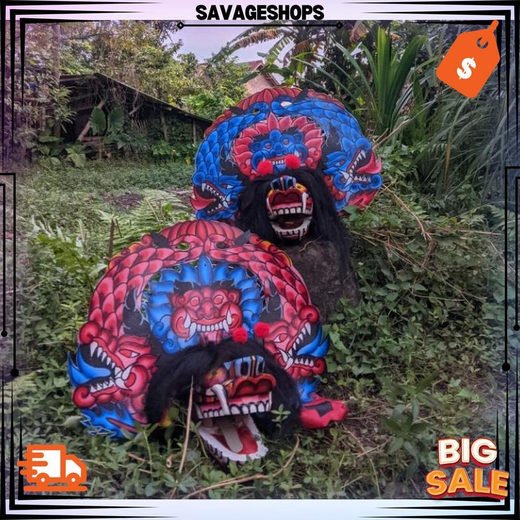 Jual Mainan Tradisional Barongan Telon|Barongan Devil|Barongan Anak ...