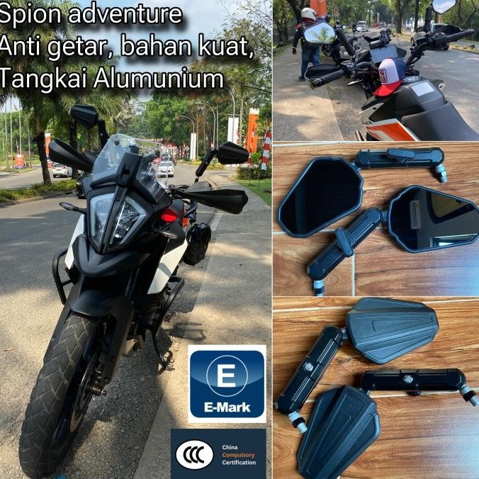 Jual Spion Premium Adventure Ram Mount Anti Patah Flexible Foldable ...