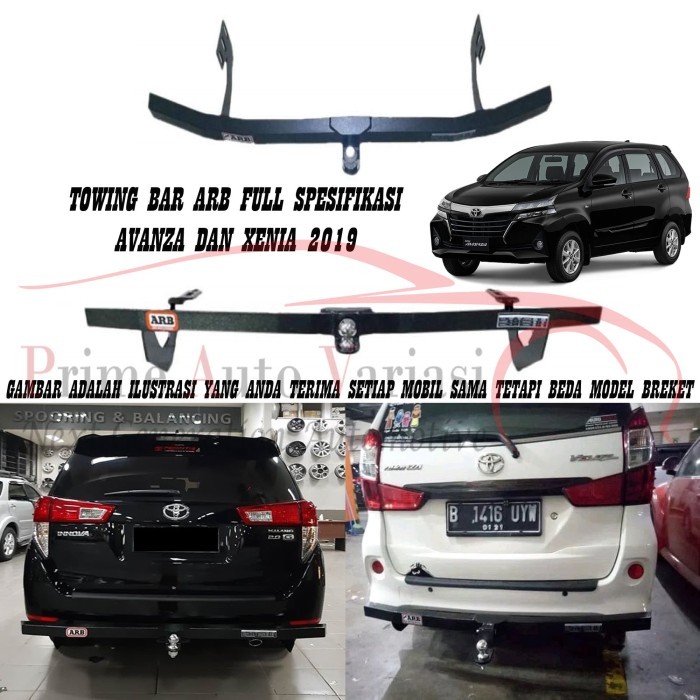Jual Towing Bar Arb Besi Bumper Belakang Towing Bar - Avanza Xenia 2019 ...