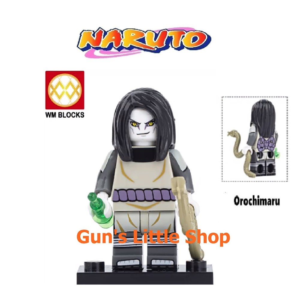 Jual Mini Action Figure - Shippuden Akatsuki Orochimaru Konohagakure ...