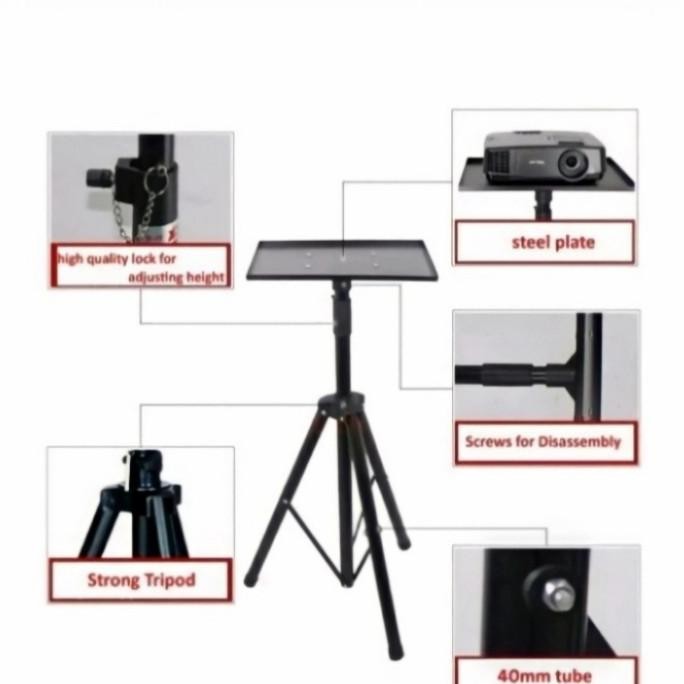 Jual Standing Tripod Proyektor Braket Proyektor Stand Meja Projector ...