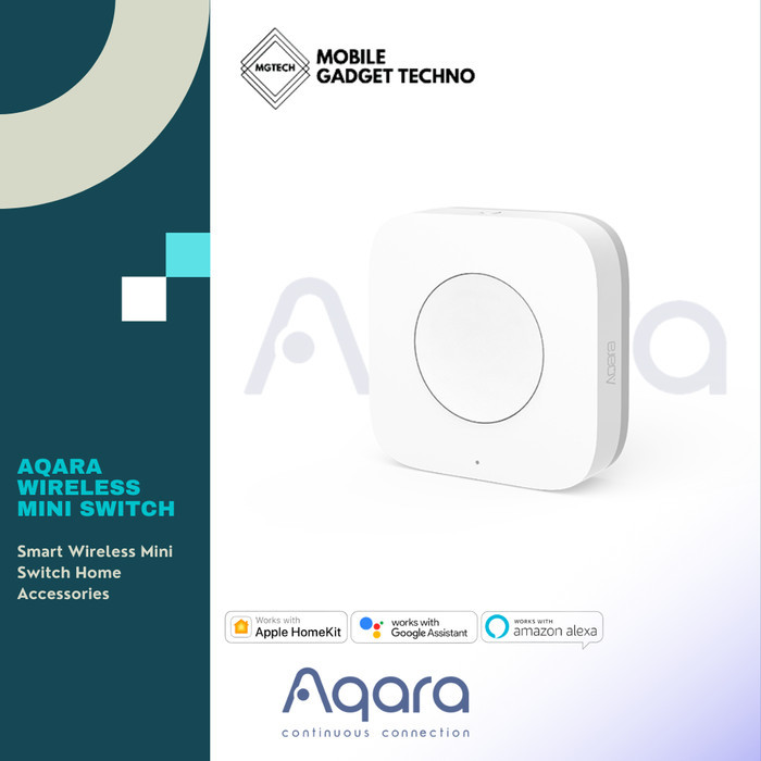 Jual Aqara Smart Wireless Mini Switch Control Home Kit Emergency ...