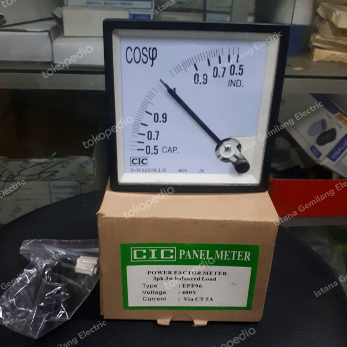 Jual Cos Phi Meter/Power Factor Epf96 400V Type Cic | Shopee Indonesia