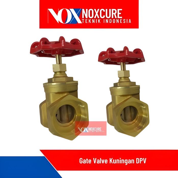 Jual PROMO! Gate Valve 2" Thread / Stop Kran Kuningan Drat Dalam 2 Inch | Shopee Indonesia