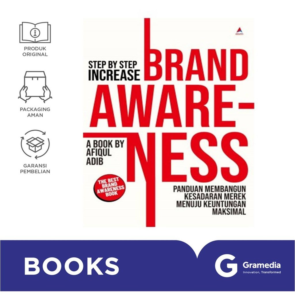 Jual STEP BY STEP INCREASE BRAND AWARENESS : PANDUAN MEMBANGUN KE ...