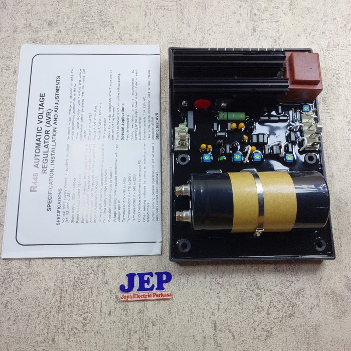 Jual AVR Generator R448 / AVR Genset R 448 FOR GENERATOR LEROY SOMER OEM | Shopee Indonesia