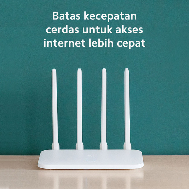 Jual Xiaomi Router 4C 4 Antena Omnidirectional Memori 64 MB 300Mbps 2.4GHz Smart Control ...