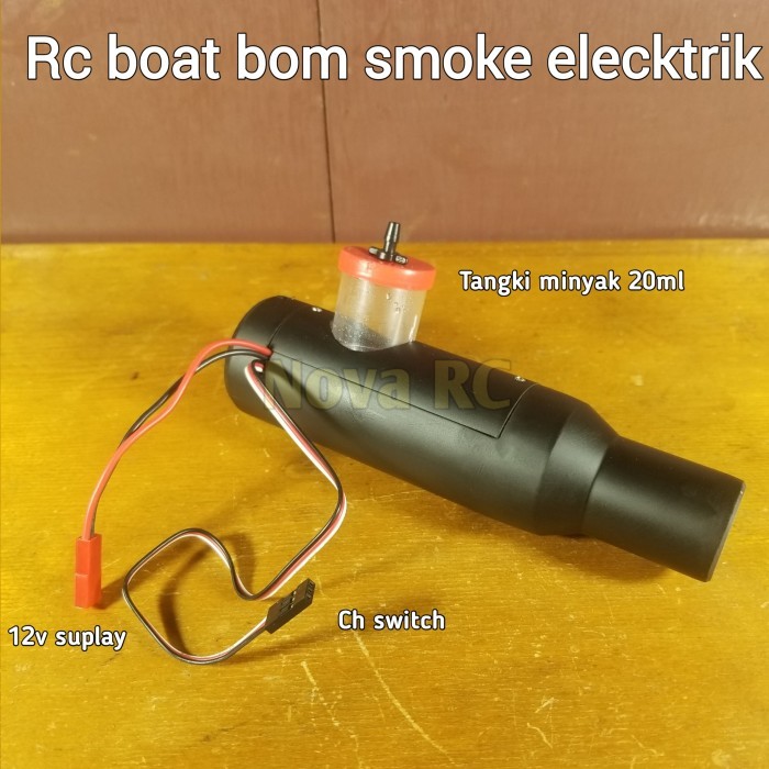 Jual TERBARU Modul asap Rc boat bom smoke electric asap tebal dan ...