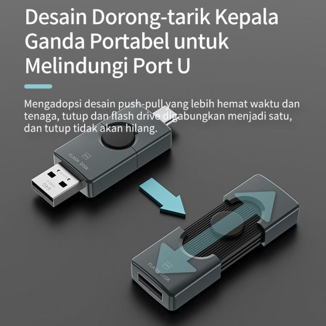 Jual OLYPS FLASHDISK OTG TYPE C + USB 32GB/64GB /128GB/256GB DUAL PORT ...