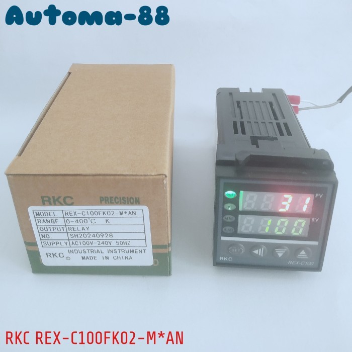 Jual Rkc Rex-C100 C-100 Out Relay Thermostat Digital Controller Suhu 220V | Shopee Indonesia