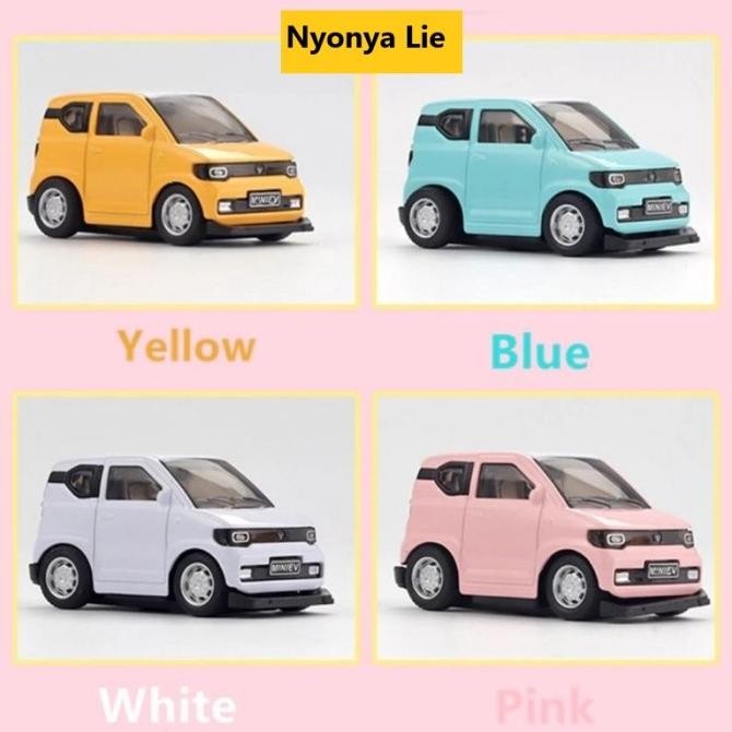 Jual termurah mat01 miniatur mobil metal mini wuling ev diecast ...