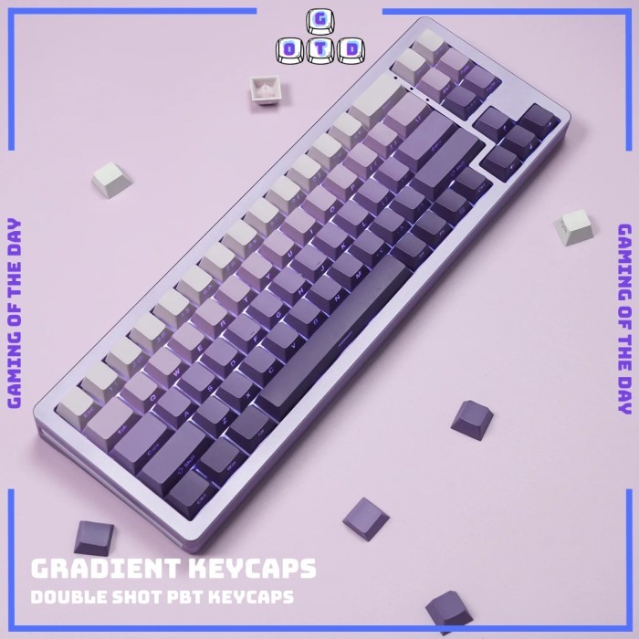 Jual Gradient Keycaps Side Letter Side Print Sp By Gotd Mechanical Keyboard | Shopee Indonesia