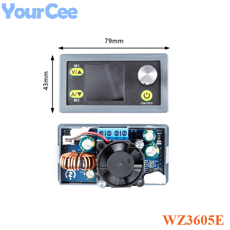 Jual JBS WZ3605E DC DC Buck Boost Converter Power Module CC CV 36V 5A ...