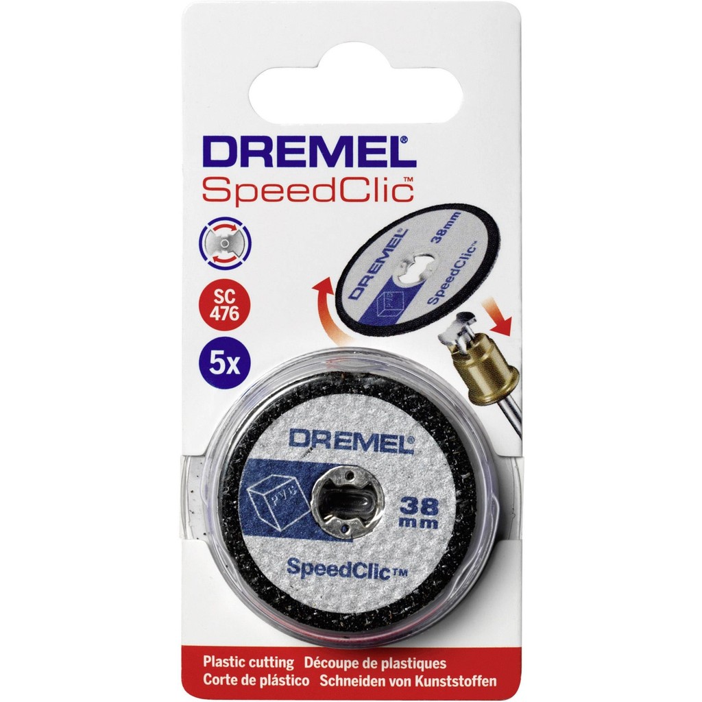 Jual DREMEL SC476 EZ Speedclic Plastic Cutting Disc (5 pcs) | Shopee ...