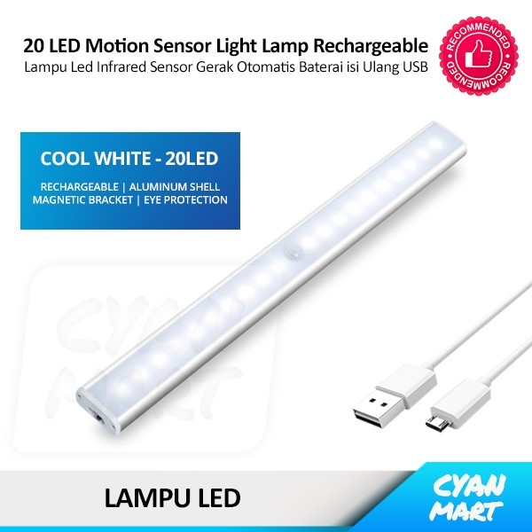 Jual Lampu Strip Tangga Sensor Gerak Otomatis PIR Motion LED ...