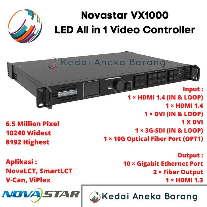 Jual Novastar VX1000 LED Video Processor Videotron Controller Sending Box | Shopee Indonesia