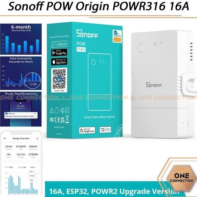 Jual INSTAN SONOFF POW R2 - WIFI POWER MONITOR WIFI SWITCH SMART HOME ...