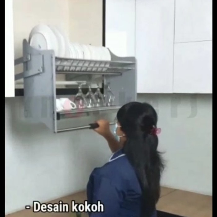Jual Rak piring tarik Elevator Disk rack pull down Knockers SJJ 800B ...