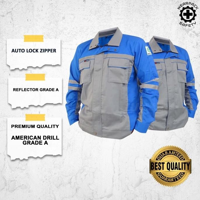Jual WEARPACK SAFETY MERK JURAGAN WEARPACK MODEL SEMI JAKET ORIGINAL ...