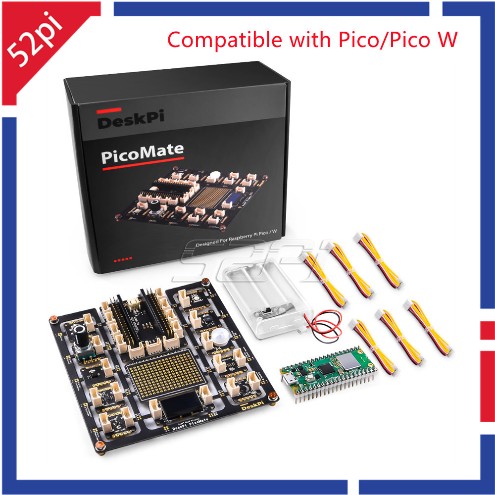 Jual BEST New! 52Pi DeskPi PicoMate V1.0 Expansion Dock for Raspberry ...