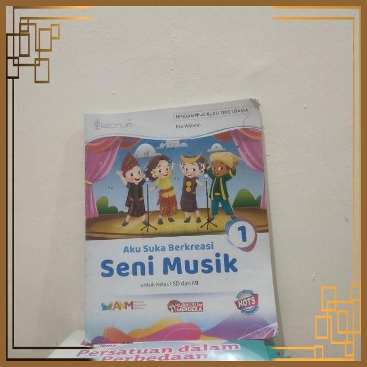 Jual [GTB] AKU SUKA BERKREASI SENI MUSIK KELAS 1 SD AKM KM //PELATINUM | Shopee Indonesia