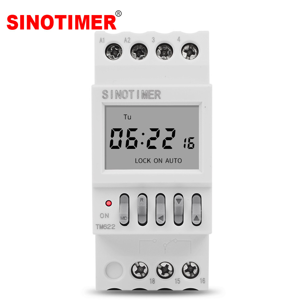 Jual Baru Minimum 1 Second Interval 7Day Weekly Programmable Digital Timer Switch Clock Time ...
