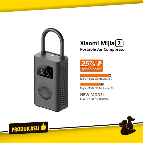Jual Xiaomi Mijia Portable Air Pump 2 Compressor Pompa Ban Mobil ...