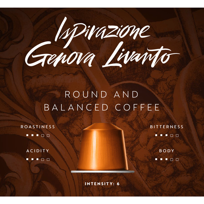 Jual Nespresso Genova Livanto Coffee Capsules / Kapsul Kopi - 10 ...