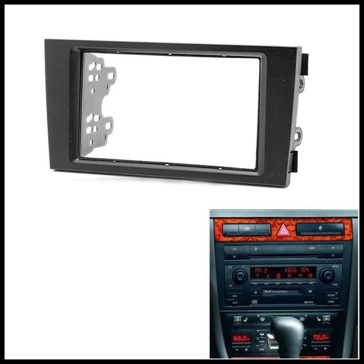 Jual Frame Hu Double Din Panel Audi A6 2 Din 2002 - 2006 | Shopee Indonesia