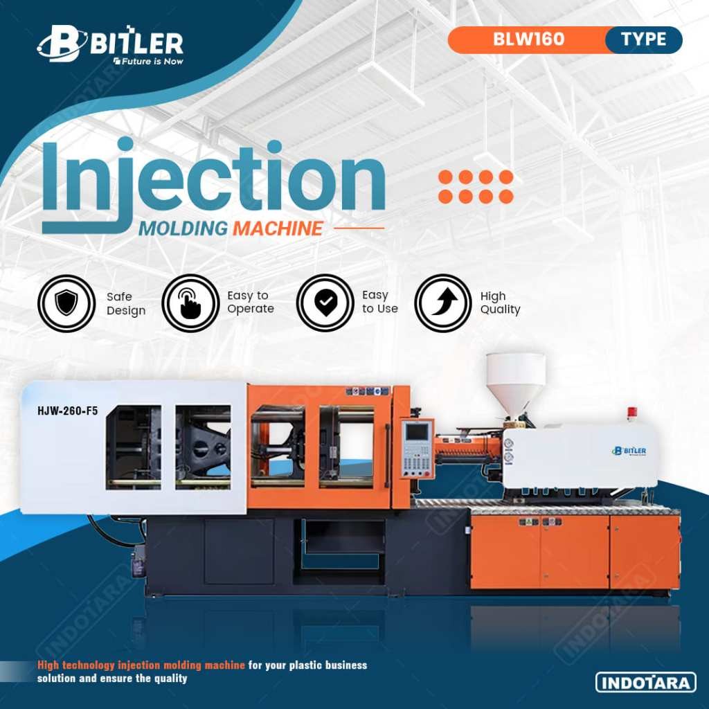 Jual Mesin Cetak Injeksi Plastik / Plastic Injection Molding Machine ...