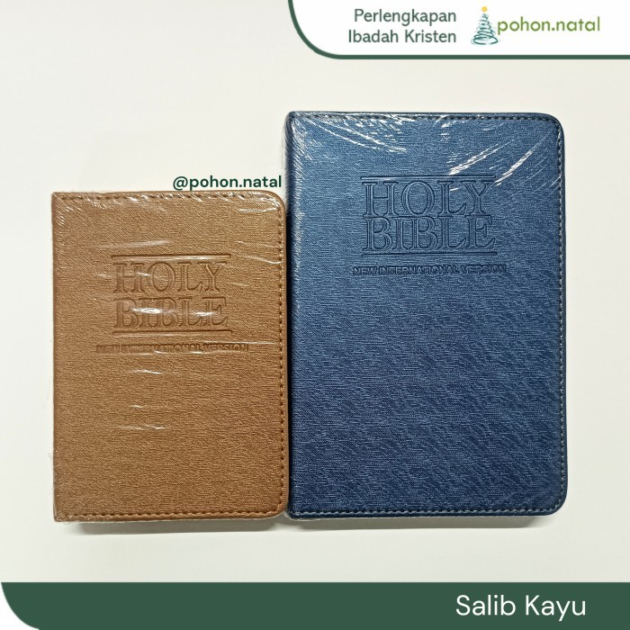 Jual NEW Alkitab NIV Holy Bible Bahasa Inggris Hardcover Kecil | Shopee ...
